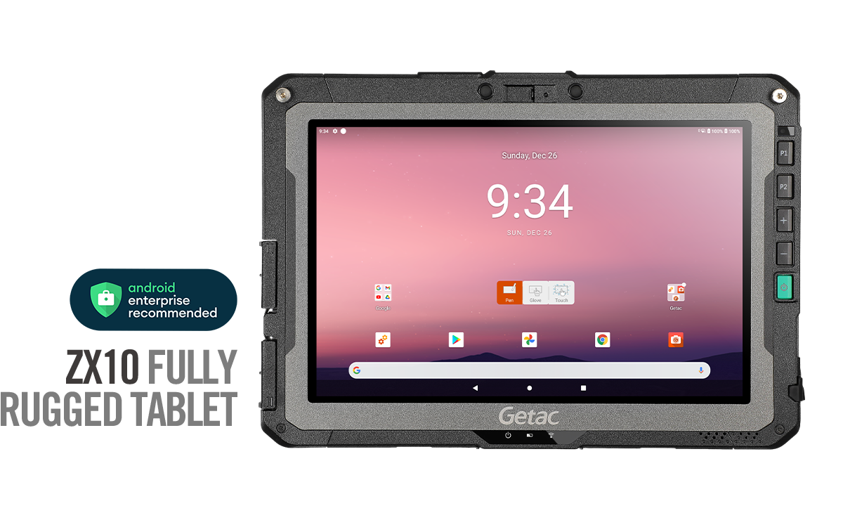 Getac ZX10 Volledig Robuuste Tablet